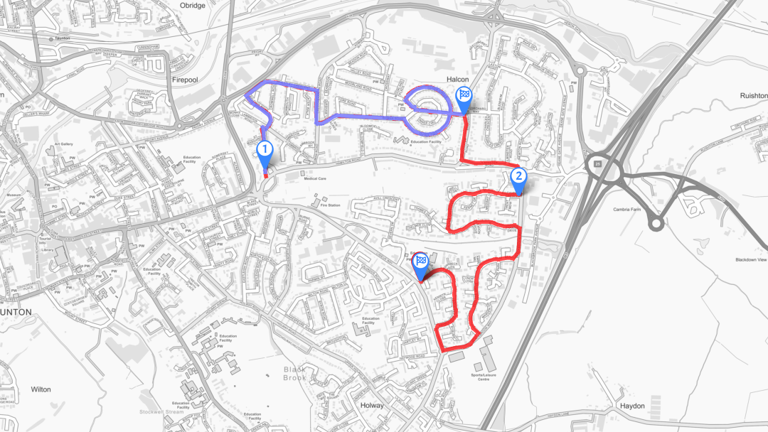 Track Santa around Taunton