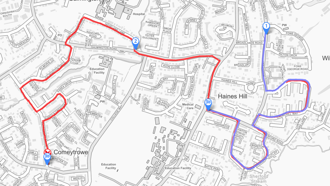 Track Santa around Taunton