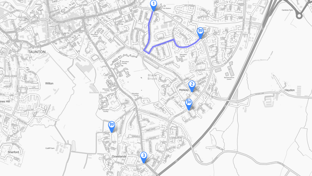 Track Santa around Taunton